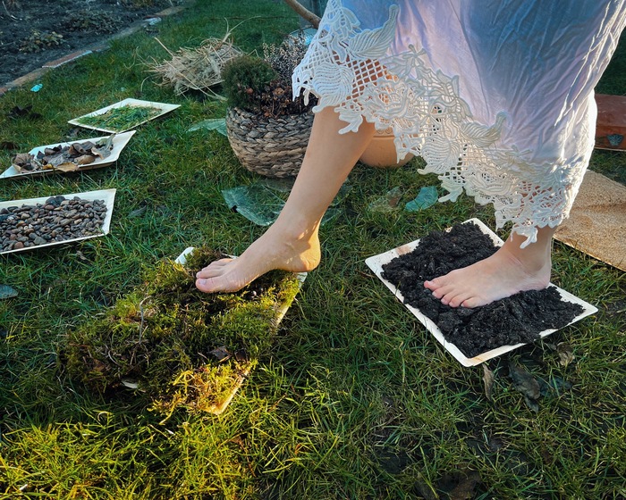 So baut ihr einen wegräumbaren Barfusspfad :: Pflanzensprache ...